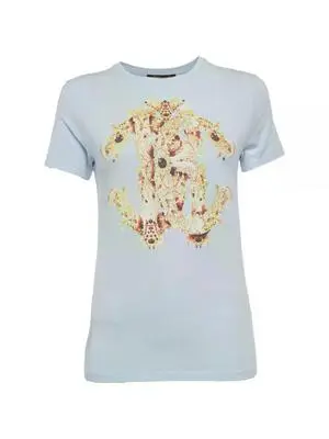 Roberto Cavalli Straight Hem T-shirts For Women