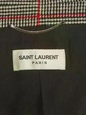 Saint Laurent Plaid Blazer