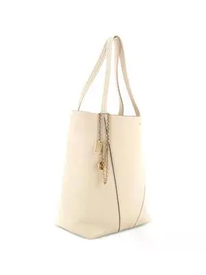 Chloé Spin Leather Medium Tote Bag - Neutrals