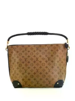 LOUIS VUITTON Soft Trunk Bag Reverse Monogram Canvas Hobo