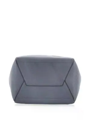 Celine Sangle Seau Shoulder Bag In Calfskin - Grey