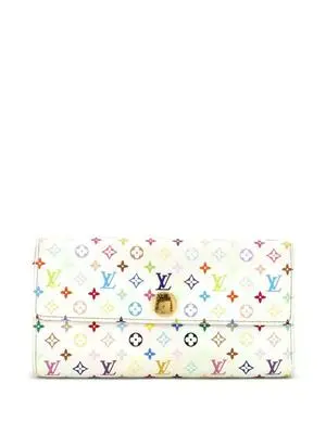 LOUIS VUITTON Sarah Wallet Monogram Multicolor Small Wallets Multicolour