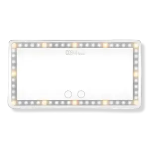 COSMOGLO Car Visor Lighted Mirror - White