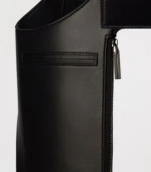 CHRISTIAN LOUBOUTIN Tactical Leather Harness With Integrated Wallet And Card Holder