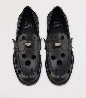 CHRISTIAN LOUBOUTIN The Plato Dots Leather Loafers