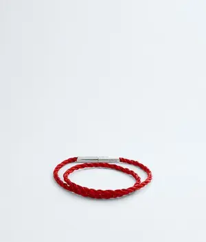 Bottega Veneta Rope Leather Bracelet