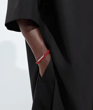 Bottega Veneta Rope Leather Bracelet
