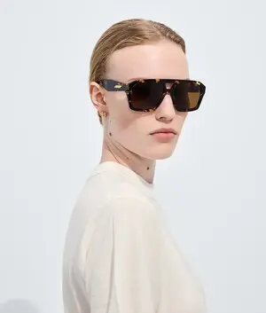 Bottega Veneta Classic Aviator Sunglasses