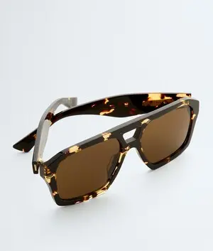 Bottega Veneta Classic Aviator Sunglasses