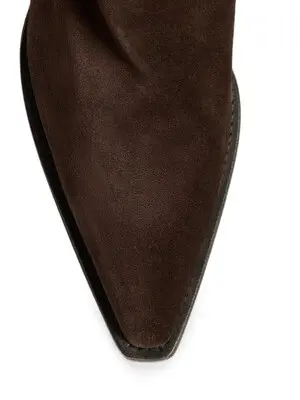 Khaite Clive Boots 35 Mm - Brown