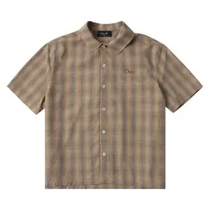 DIME Plaid Short Sleeve Button-up Shirt