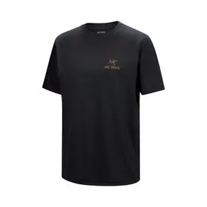 Arc'teryx Short Sleeve Cotton Bird Word Tee - Black