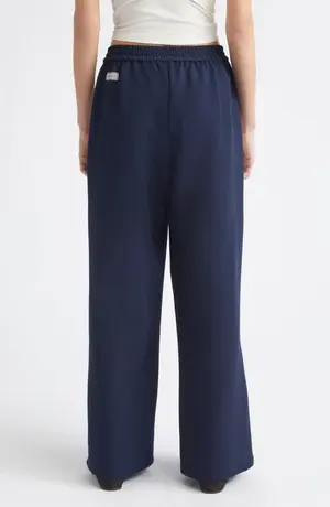 Sandy Liang Broome Side Stripe Wide Leg Pants