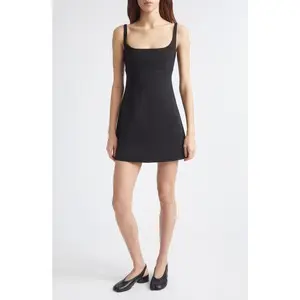 Sandy Liang Simon Minidress - Black