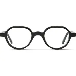 FRENCH KIWIS EYEWEAR Gaby Round Frame Eyeglasses - Black