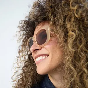 FRENCH KIWIS EYEWEAR Celeste Sunglasses - Clear/brown