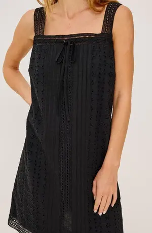 Rails Beckton Cotton Broderie Anglaise Mini Dress