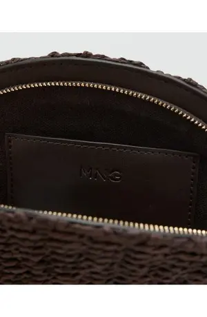 Mango Natural Fiber Wristlet