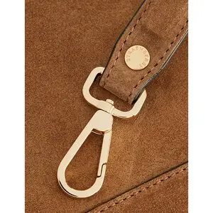 Strathberry Mosaic Suede Top-handle Bag - Loch Blue