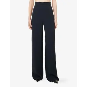 Max Mara Cady Wide-leg Woven Trousers