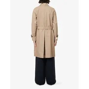Max Mara Relaxed-fit Cotton-twill Trench Coat