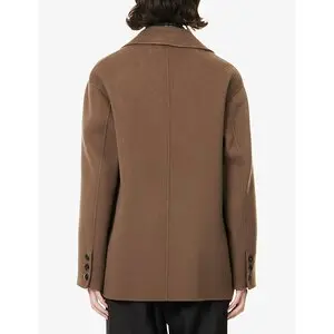 Max Mara Notch Lapel Single-breasted Wool Jacket