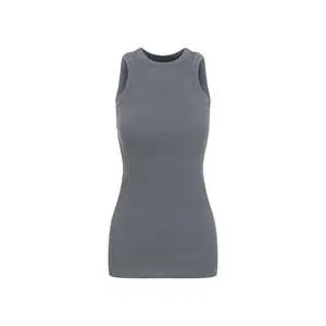 Phoebe Philo Ribbed Tank Top - Gray