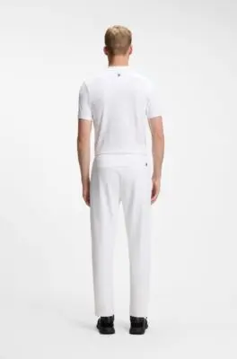 BOSS Active Track Pants In Thermoregulating Stretch Gabardine