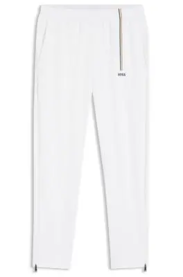 BOSS Active Track Pants In Thermoregulating Stretch Gabardine