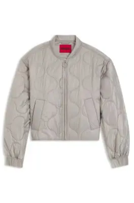 Hugo Quilted Water-repellent Bomber Jacket