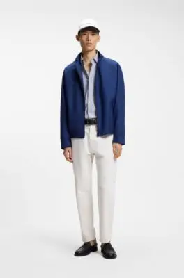 Hugo Slim-fit Shirt In Oxford Cotton