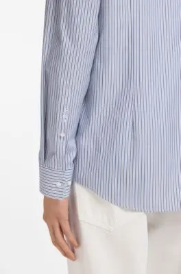 Hugo Slim-fit Shirt In Oxford Cotton