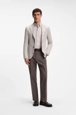 BOSS Regular-fit Shirt In Italian-made Cotton