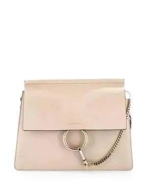Chloé Faye Medium Shoulder Bag - Neutrals