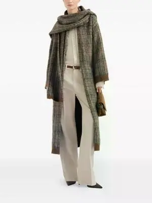 Brunello Cucinelli Dyed Denim Loose Trousers
