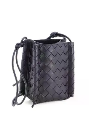 Bottega Veneta The Knot Mini Crossbody Bag - Black