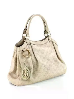 Gucci Sukey Ssima Leather Medium Tote Bag