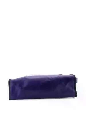 Hermès Herbag Zip Berline 31 Shoulder Bag In Vache Canvas And Leather - Blue