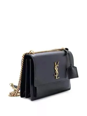 Saint Laurent Sunset Leather Medium Crossbody Bag