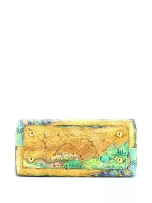 LOUIS VUITTON Montaigne Satchel Limited Edition Jeff Koons Van Gogh Print Canvas Mm - Blue