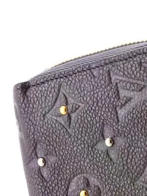 LOUIS VUITTON Zippy Wallet Studded Monogram Empreinte Leather Small Wallets