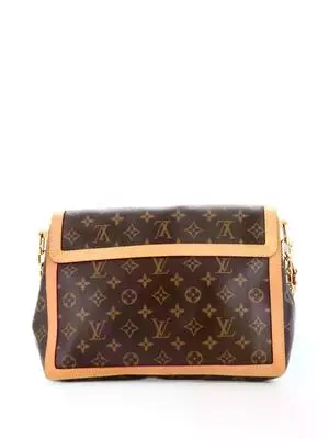 LOUIS VUITTON Dauphine Soft Monogram Canvas Gm Shoulder Bag