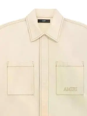 Amiri Short-sleeve Denim Shirt
