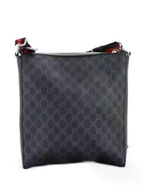 Gucci Gg Coated Canvas Medium Messenger Bag