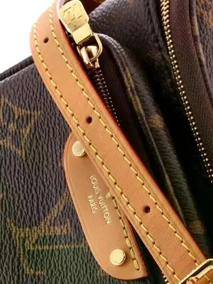 LOUIS VUITTON Monogram Canvas Mini Belt Bag - Brown