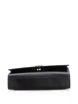 Saint Laurent Monogram Grainy Leather Small Crossbody Bag