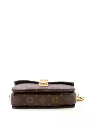 LOUIS VUITTON Monogram Canvas Pochette Metis East West Bag - Brown