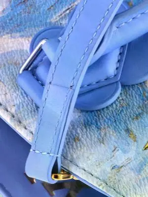 LOUIS VUITTON Montaigne Mm Satchel - Blue