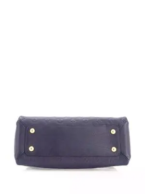 LOUIS VUITTON Monogram Empreinte Vosges Mm Satchel - Blue