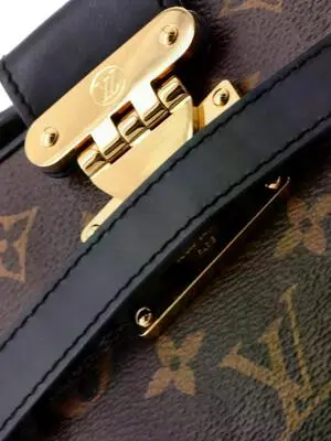 LOUIS VUITTON Twinny Handbag In Monogram And Reverse Monogram Canvas With Leather